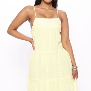 Fashion Nova | Dresses | Nwt Fashion Nova Yellow Ada Mini Dress | Poshmark